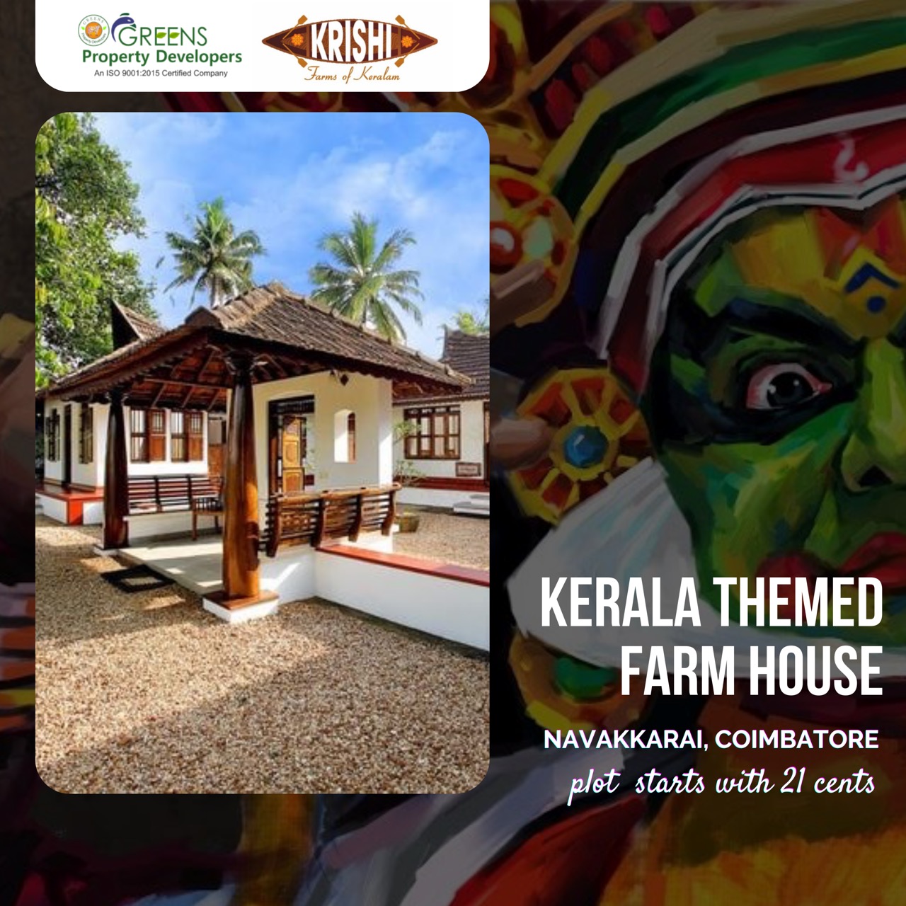 Kerala Themed Farm Houses