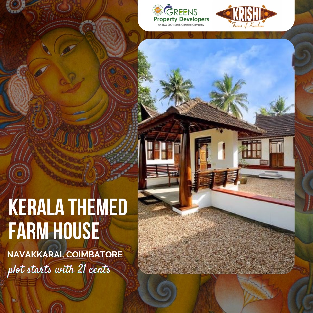 Kerala Themed Farm Houses